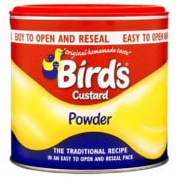 Birds Original Vanilla Flavored Custard Powder for Puddings, Desserts ...