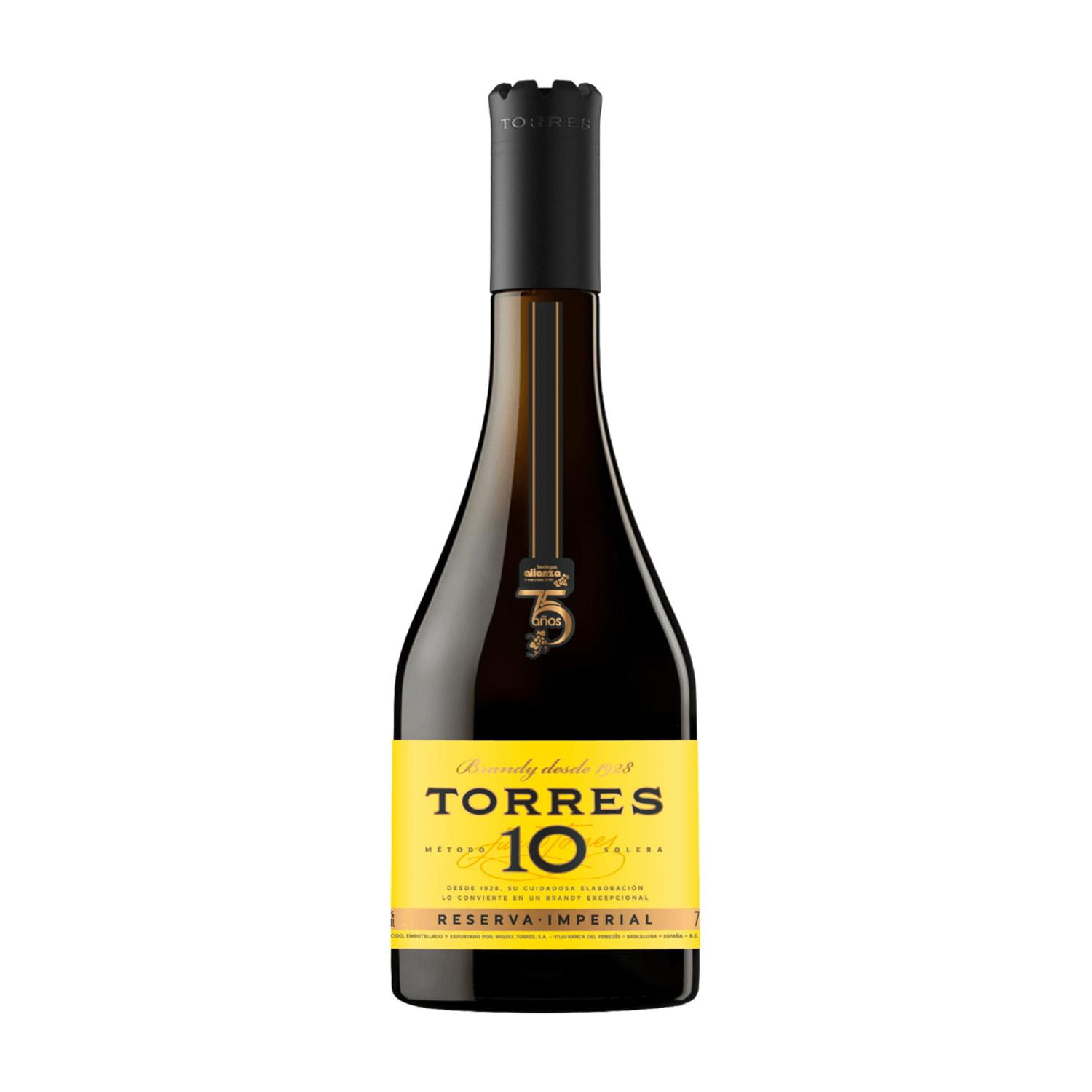 Brandy Torres 10 Alianza 75 Aniv. 700 ml | Bodega Aurrera en línea