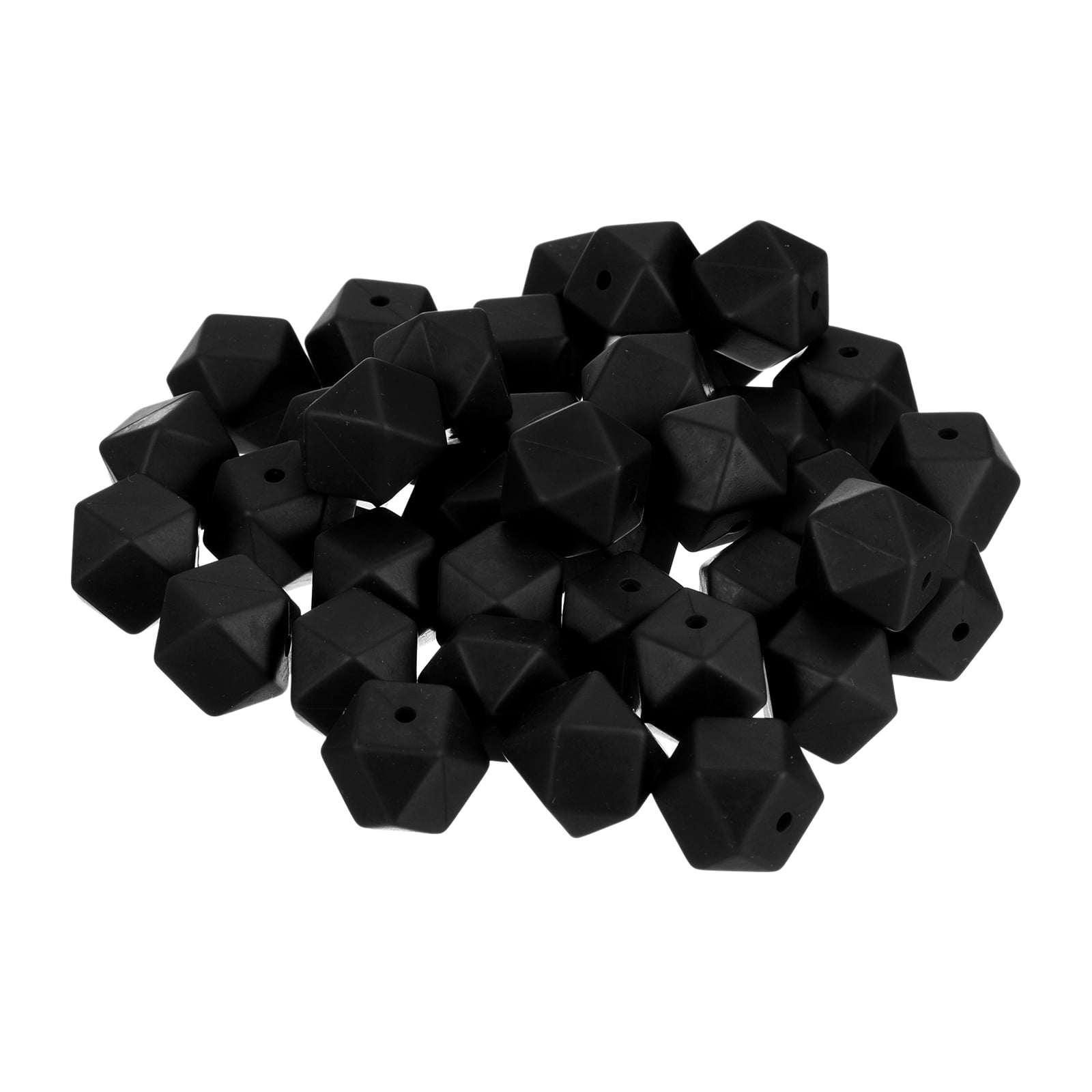 Click here for Unique Bargains 14 Mm Hexagonal Silicone Beads  Po... prices