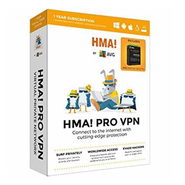 AVG - HMA Pro VPN with Internet Security Unlimited 1Yr BIL | Walmart Canada