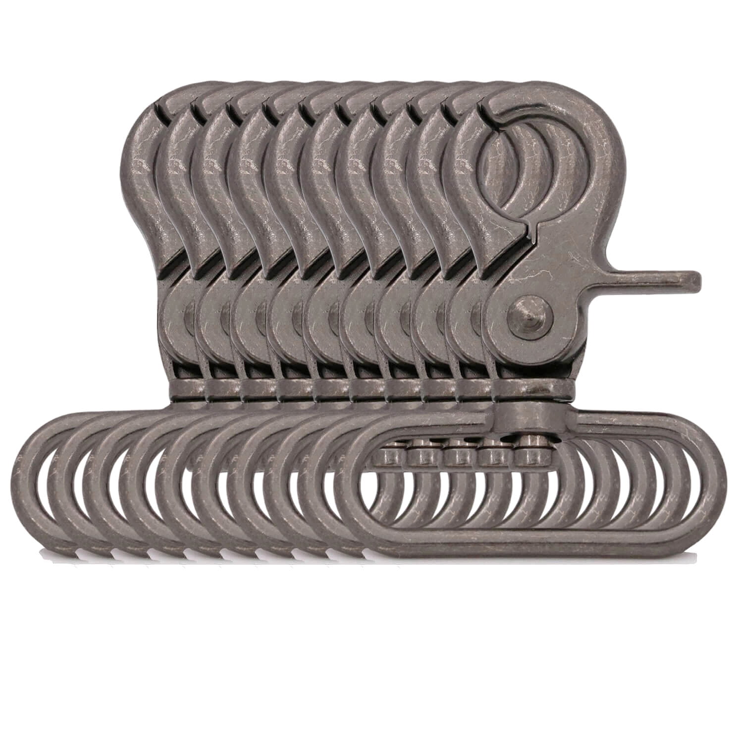 Fenggtonqii 1.5" Swivel Trigger Snap Hook Lobster Claw Clasp Spring ...