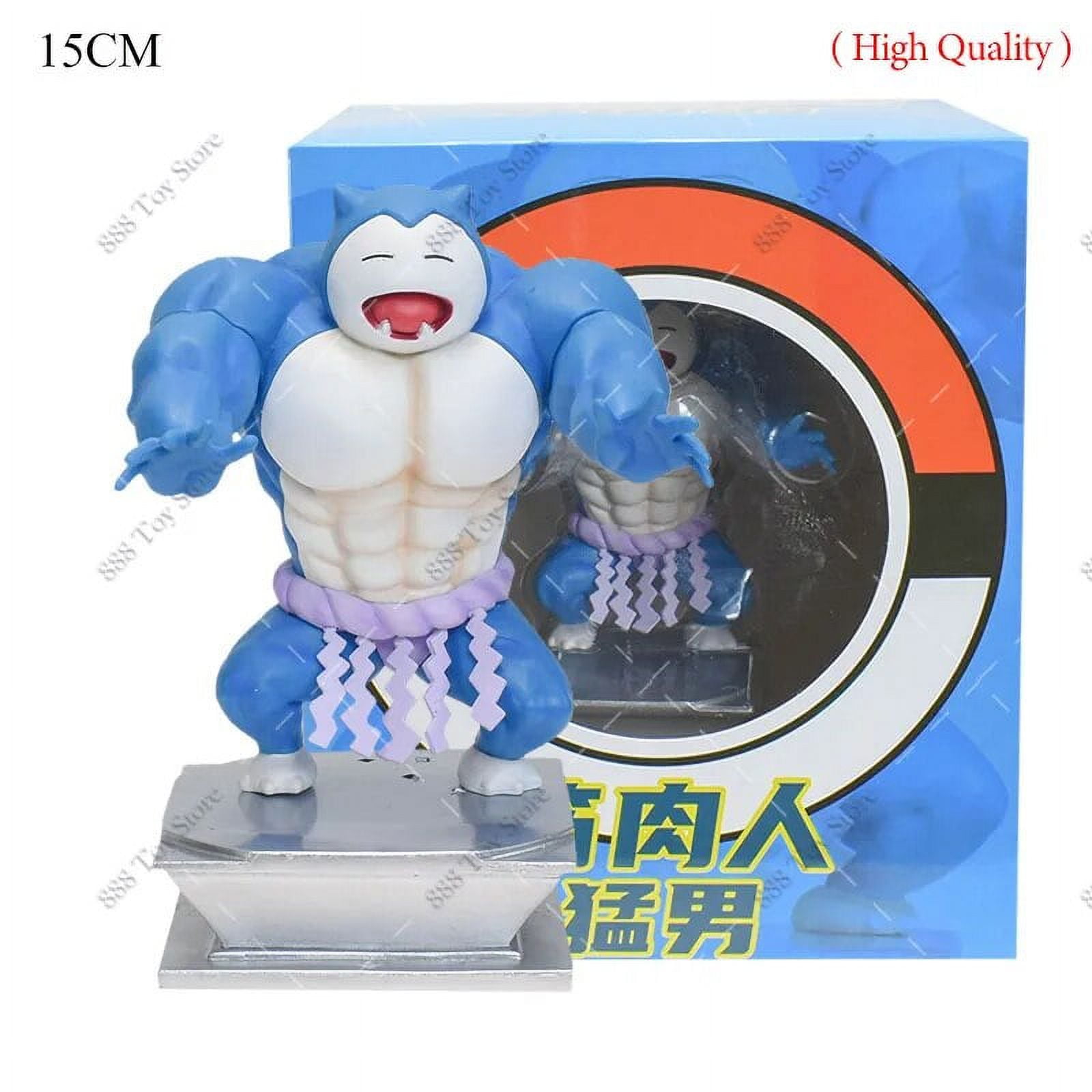 Figura de acción Pokemon Muscle Man Charmander Gengar Squirtle ...