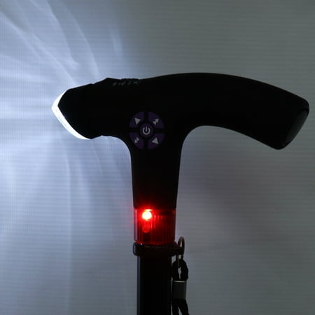 LED Cane with Light,Adjustable Lightweight Walking Stick with ...