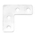 50pcs L-Shaped Corner Plate Connector Furniture Fittings Stainless ...