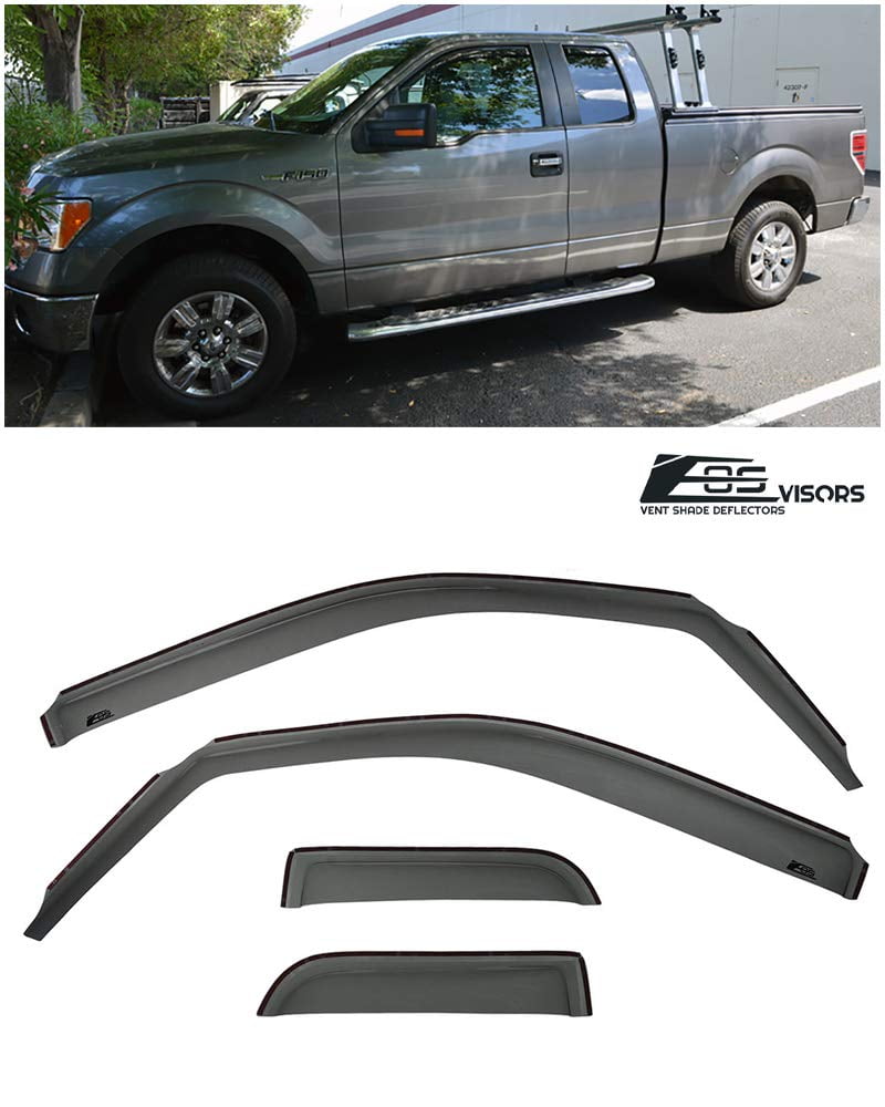 Extreme Online Store for 2004-2014 Ford F-150 Extended Cab | EOS Visors ...