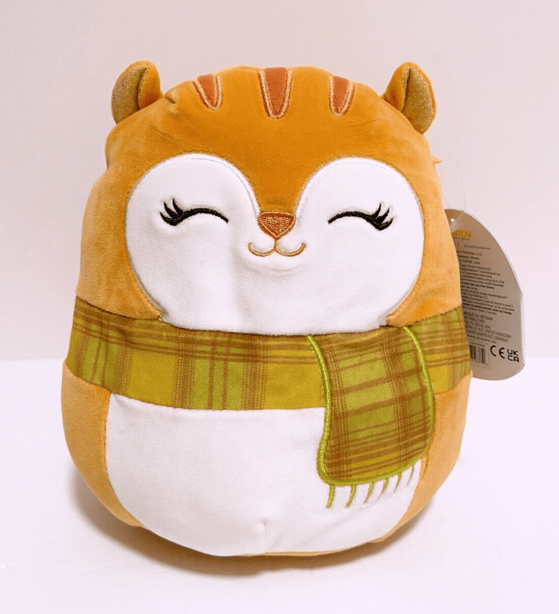 Squishmallows 2023 Fall Harvest Squad 7.5" Erin the Squirrel Plush Doll ...
