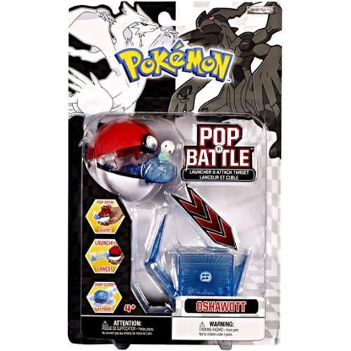 Pokémon Pop 'N Battle Oshawott Launcher Toy - Walmart.com