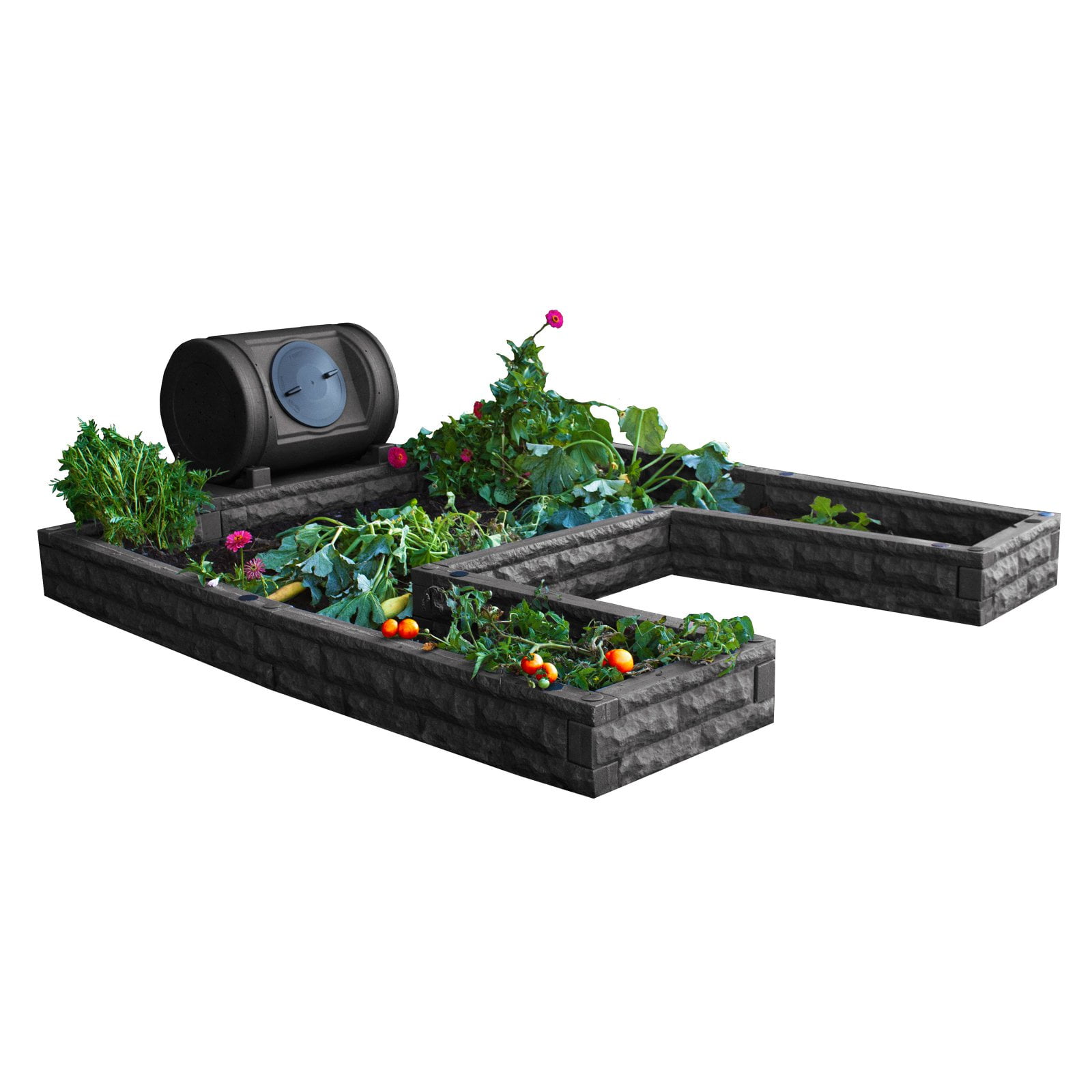 Garden Wizard Hybrid Keyhole Garden - Walmart.com