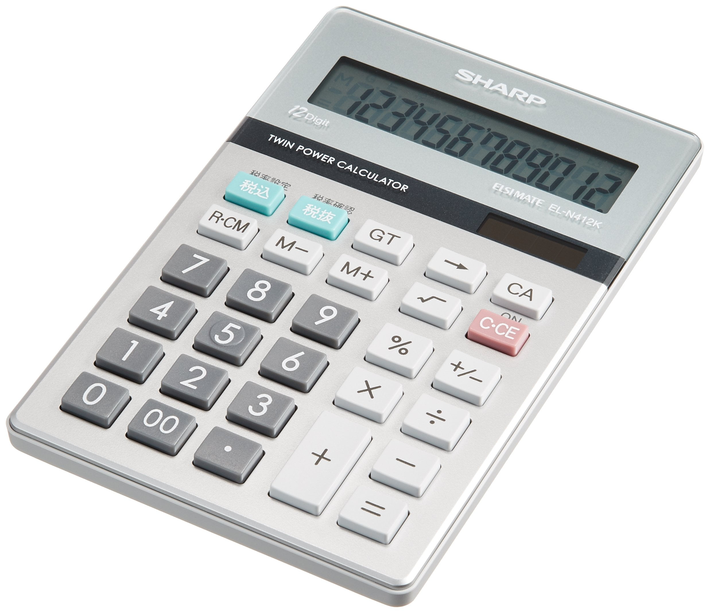 Sharp Practical Calculator EL-N412K-X Nice Size, 40% OFF