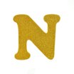 EVA Glitter Foam Letter Cut Out "T", Gold, 4-1/2-Inch, 12-Count ...