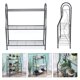 Miumaeov 3 Tier Flower Pot Plant Stand Metal Shoe Shelf Display ...