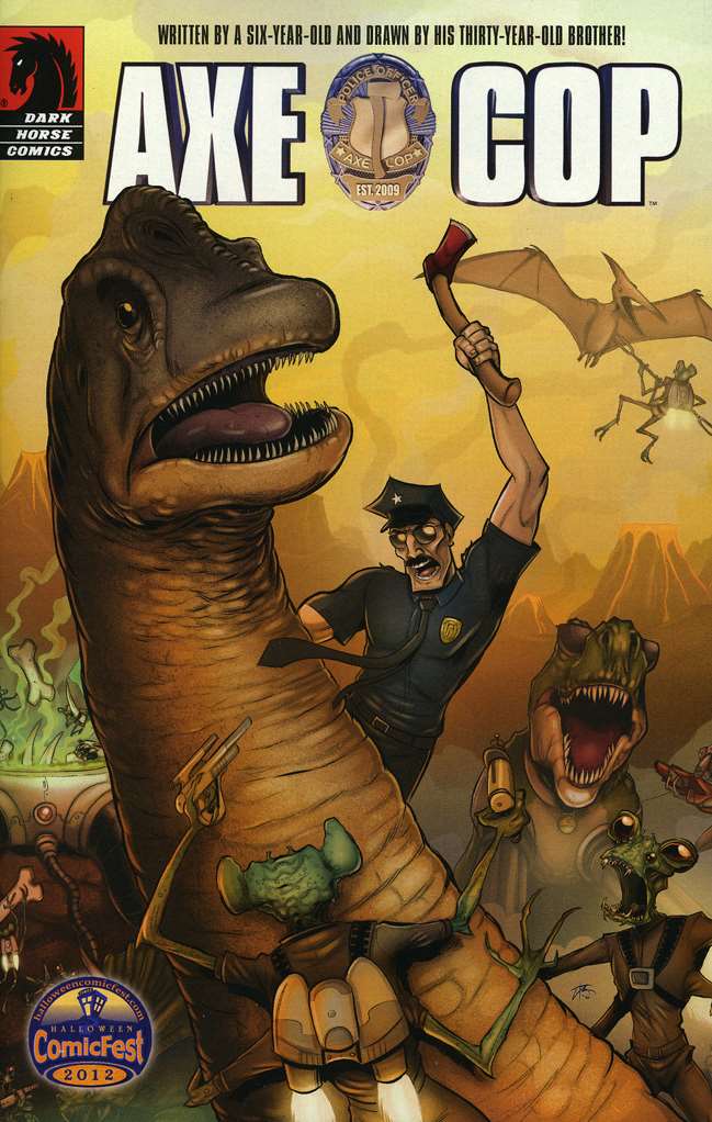 Axe Cop Comic