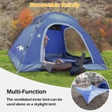 IC ICLOVER Camping Tent, 3-4 Person Dome Tent, Waterproof Lightweight ...