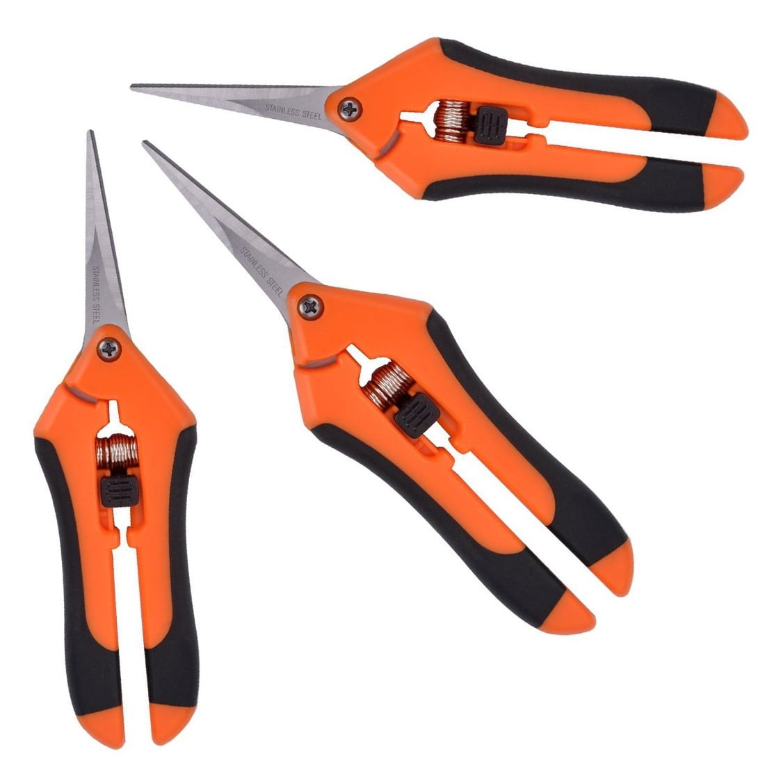 GROWNEER 3 Packs Pruning Shear Gardening Hand Pruning Snips with ...