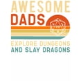 CafePress - Awsome Dads Explore Dungeon And Slay Dragons - Cute Infant ...