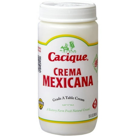 Cacique Crema Mexicana Table Cream, 15 fl oz - Walmart.com