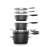 Calphalon Select AquaShield Nonstick 14-Piece Cookware Set, Space ...