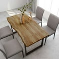 vidaXL Dining Table Kitchen Table Dining Room Dinner Table Solid Acacia ...