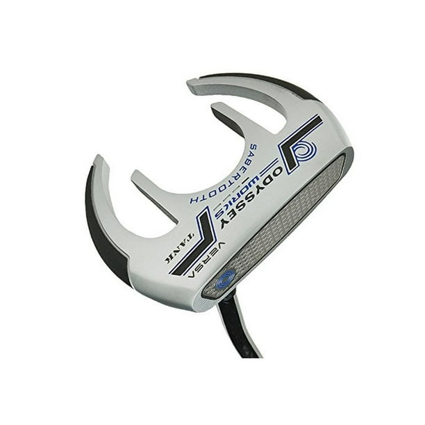 Odyssey Works Versa Sabertooth Tank Putter 35" (Steel, SUPERSTROKE) C ...