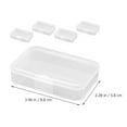 Alvinma Stackable Plastic Storage Bins, 5 Count Pack - Walmart.com
