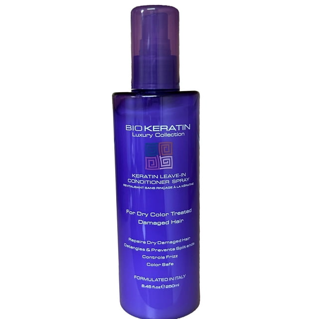 Bio Keratin Luxury Collection Keratin Leave-In Conditioner Spray, 8.45 ...