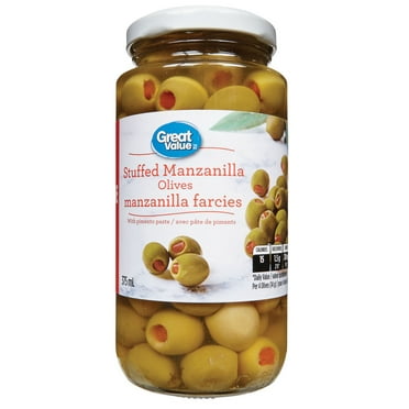 Great Value Whole Queen Olives, 375 mL - Walmart.ca