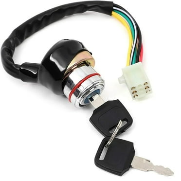 Ignition Switches Flat Key 5-Prong Base - Walmart.com
