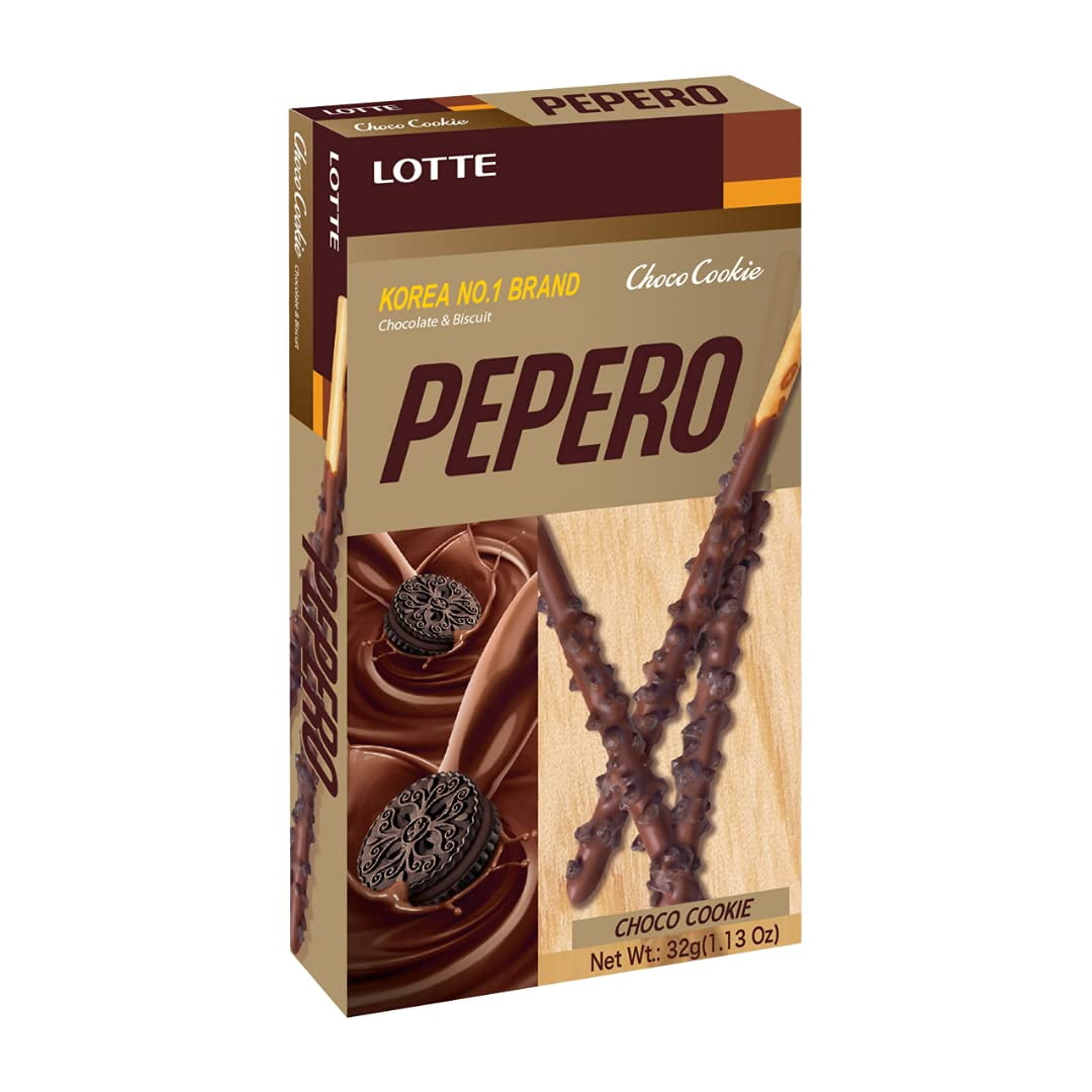 LOTTE Pepero Chocolate Sticks 6 Variety Flavors Original, Almond ...