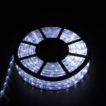 50Ft 2 Wire LED Rope Light 110V Home Party Christmas Decorative In ...