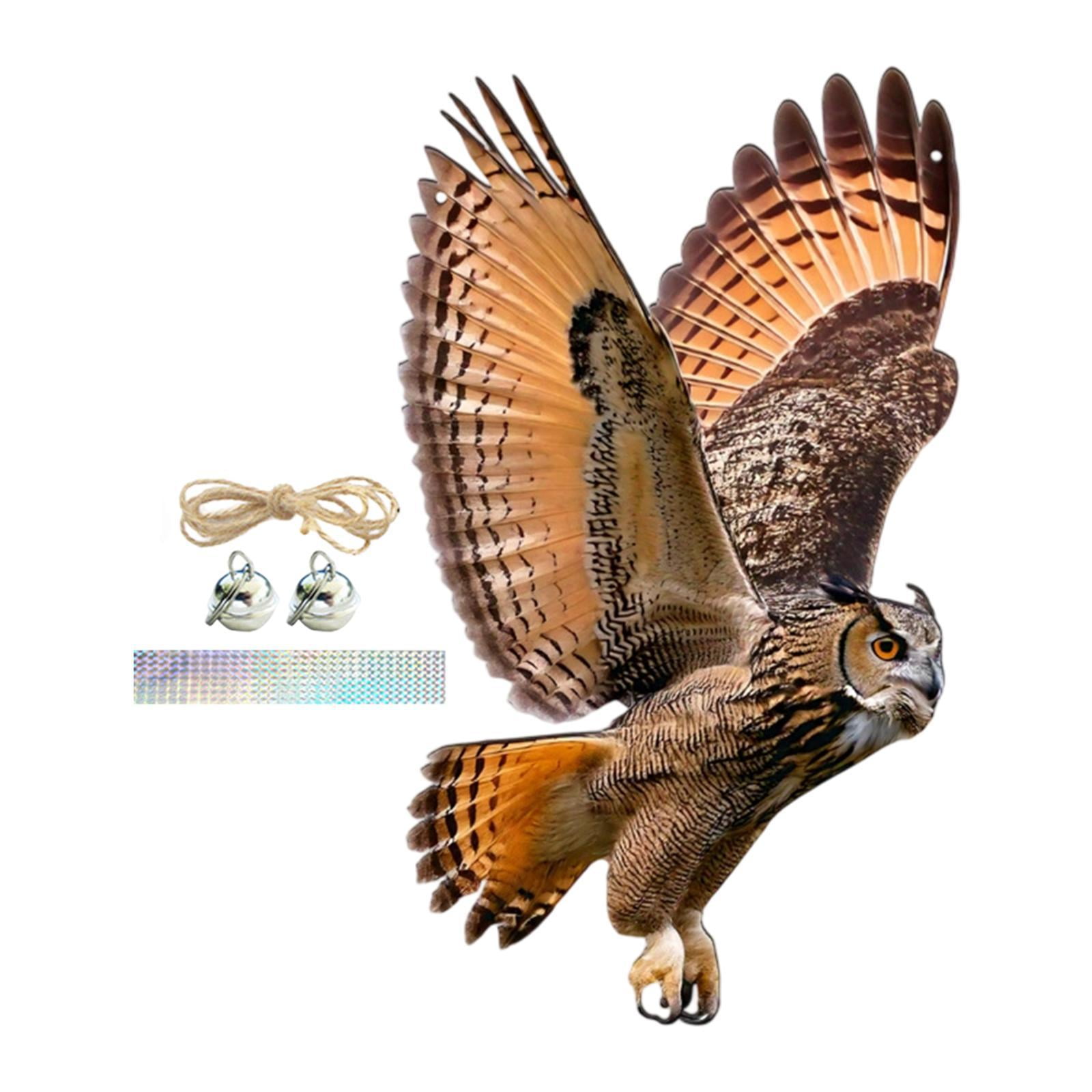 Adorno colgante de búho para jardín, ideal como regalo con cuerda ...