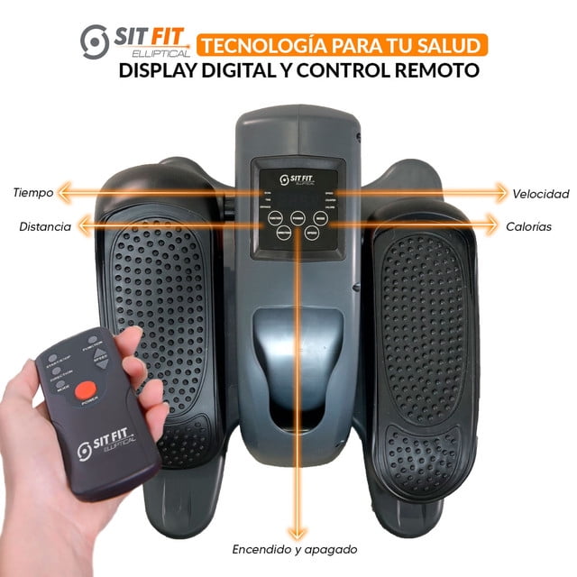 Ejercitador elíptico para piernas portátil Sit Fit Elíptica con ...