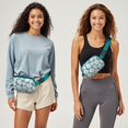 Spring Floral Waist Bag – Daisy Artwork Fanny Pack for Women with ...