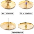 3/4/5Pcs/Set Metal Incense Burner Brass Incense Holder Palo Santo ...