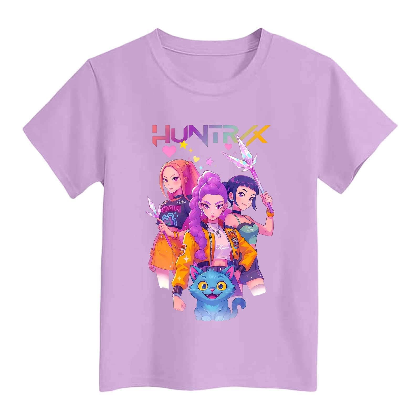 Click here for Liyamei Stylish Girls Short Sleeve Graphic Tee Fas... prices