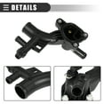 Unique Bargains Engine Coolant Housing Water Outlet with Hose for ...