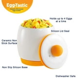 Egg-Tastic 19 fl oz Ceramic Microwave Easy Egg Cooker! - Walmart.com