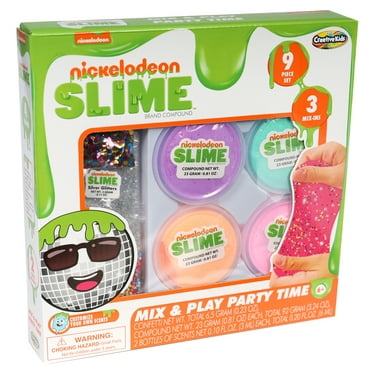 Nickelodeon Slime Mix N Play Bobo Blasts Slime Kit. Complete with 4 ...