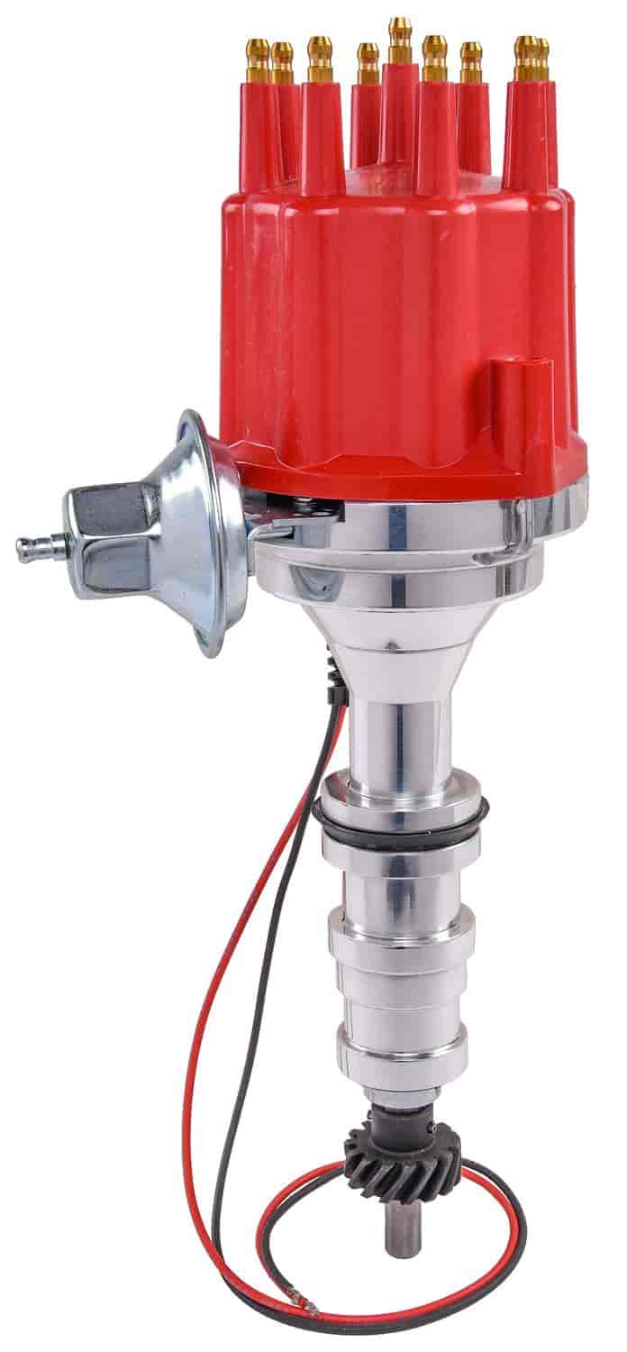 JEGS 40058 SSR Pro Series Billet Distributor Ford FE 352-428 Ready to ...