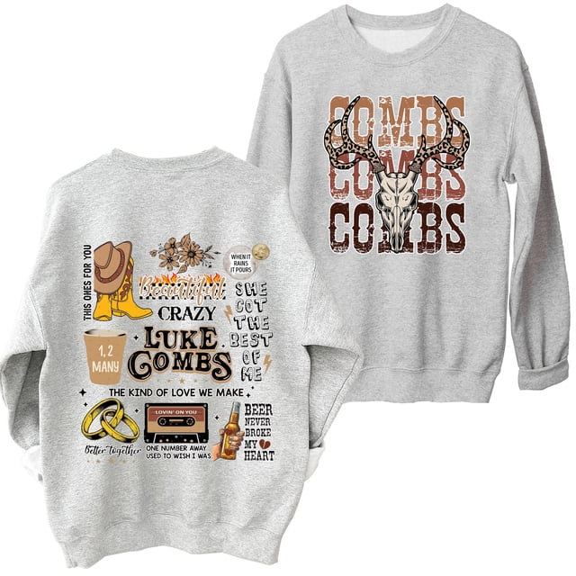 Click here for Lnyulong Western Luke Combs County Music Sweatshir... prices