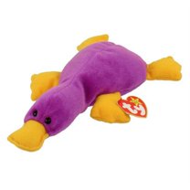 Ty Beanie Baby Classic Plush: Patti the Platypus - Purple | Stuffed ...
