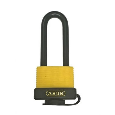 Abus Keyed Padlock, 5/8 in,Square,Gold 75/30 KA - Walmart.com