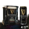 [Pack of 4] Guinness Irish Dry Stout Draught Non-Alcoholic NA Beer ...