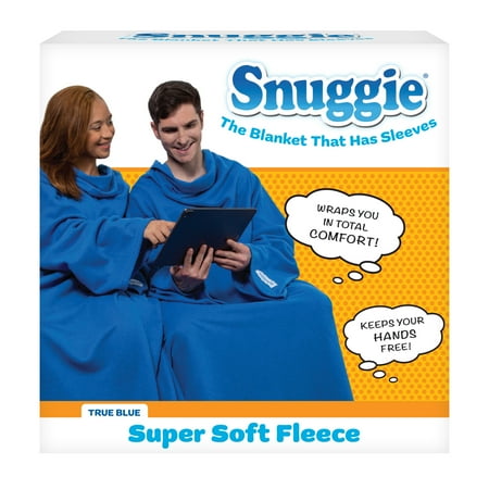 Snuggie the Original Wearable Blanket with Sleeves, Super Soft Fleece ...