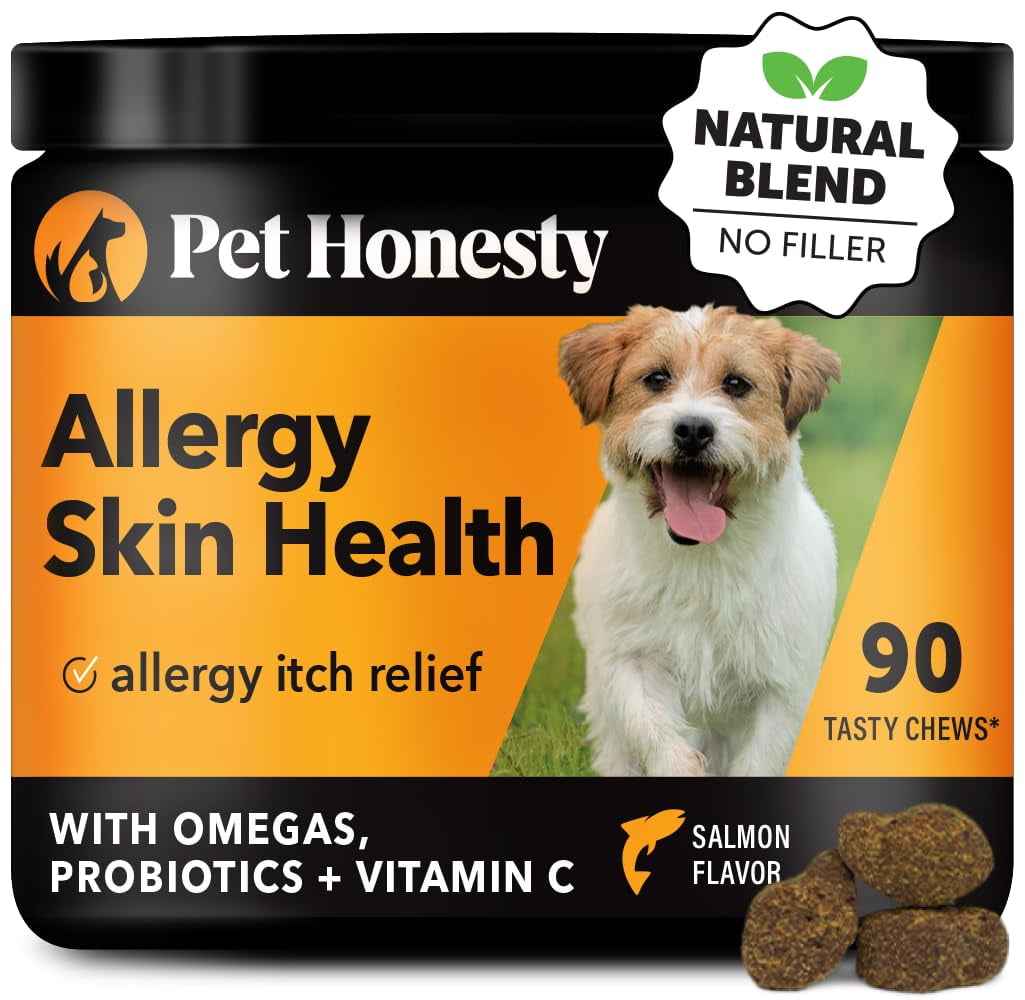 Suplemento Pet Honesty Allergy Skin Health para perros, 90 comprimidos ...
