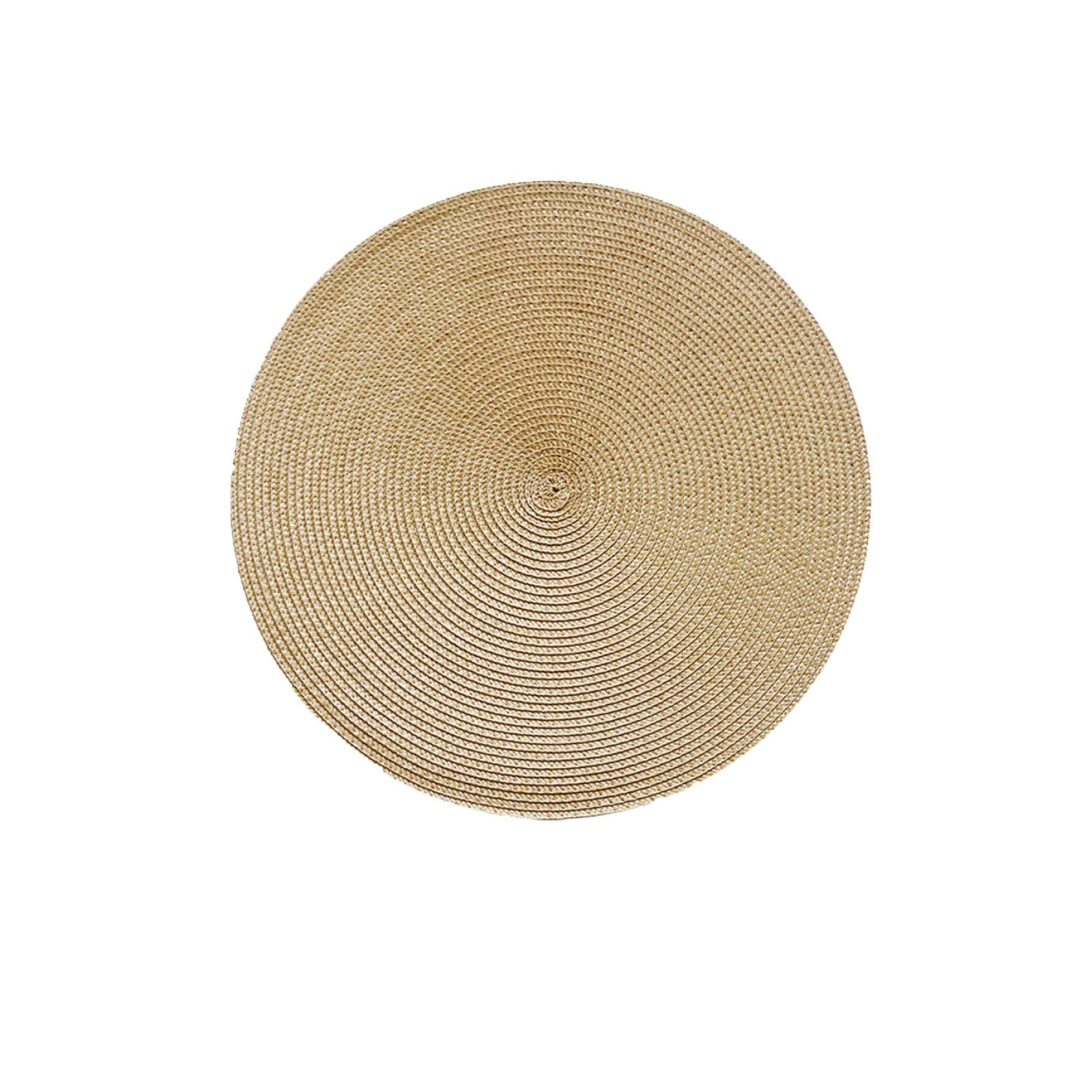 Umitay 6-piece Set Meal Mat Woven Round Mat Tableware Cup Pad - Walmart.com