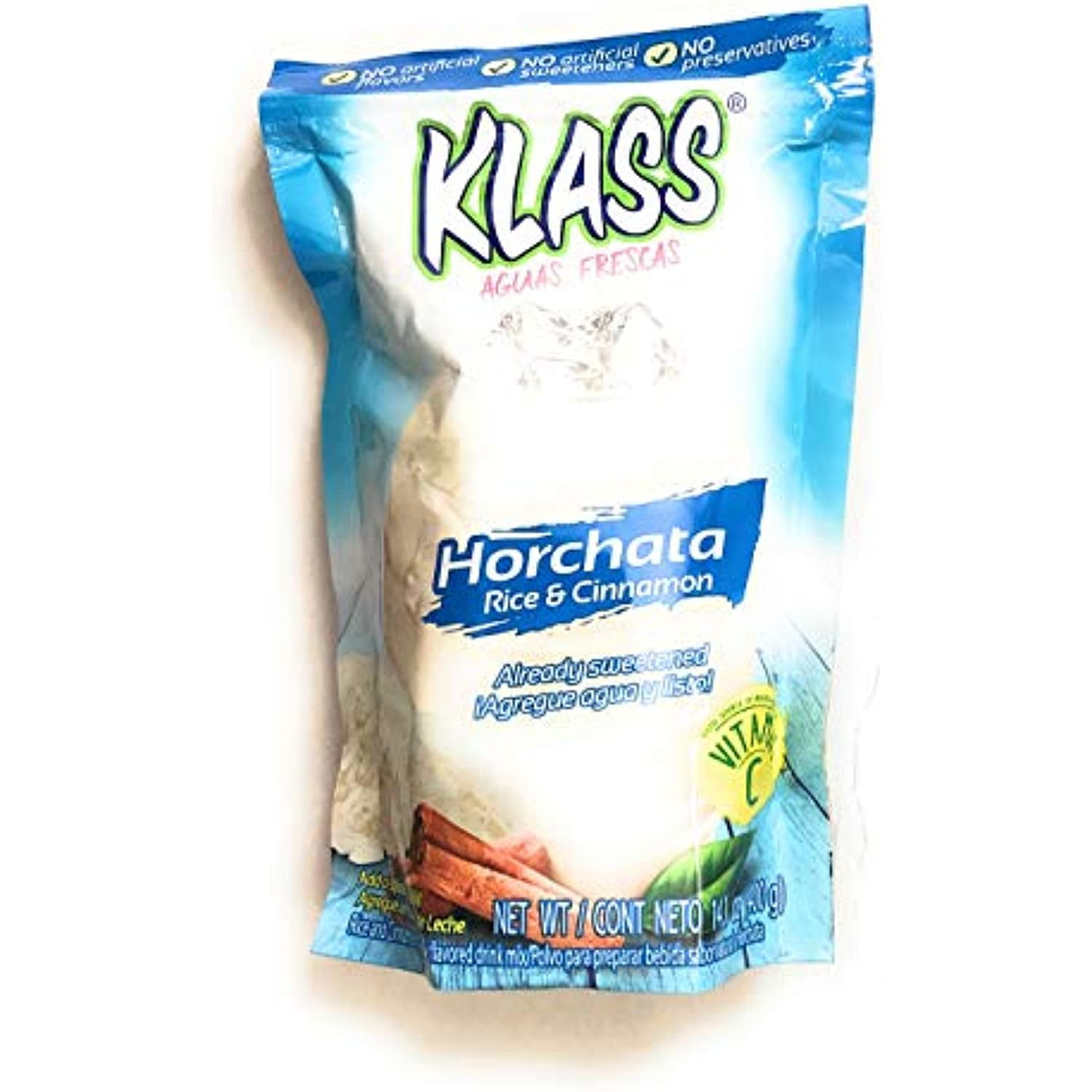 14.1Oz Klass Horchata Rice & Cinnamon Mexican Flavored Drink Mix (Pack ...