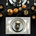 Koyal Wholesale Halloween Placemats, Arachnid Opulence Disposable ...