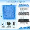 Tawatiler 8/16 Pack Rite-Size C Filter Cartridges, Aquarium Tank ...