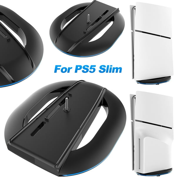 Soporte universal para consola PS5 Slim Soporte vertical para consola juegos PS5 Slim Soporte ...