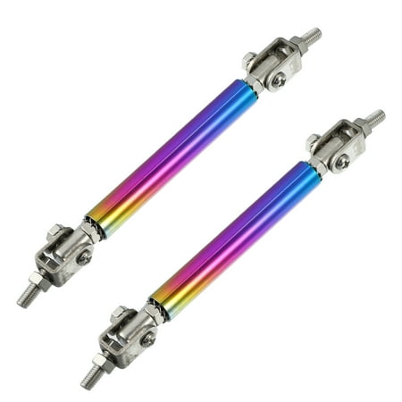 1pair 75mm 2.95" Splitter Support Rods Adjustable Front Bumper Lip ...